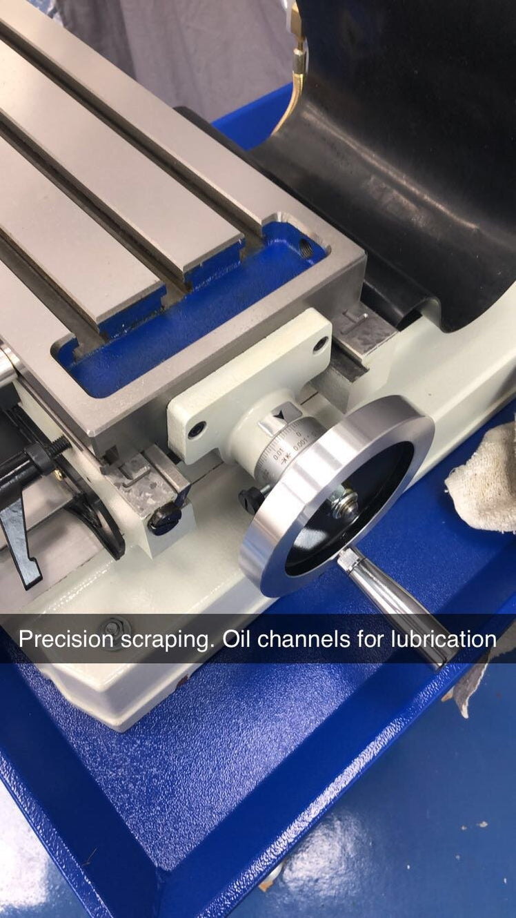 PM-728VT Ultra Precision Variable Speed Milling Machine — Precision ...