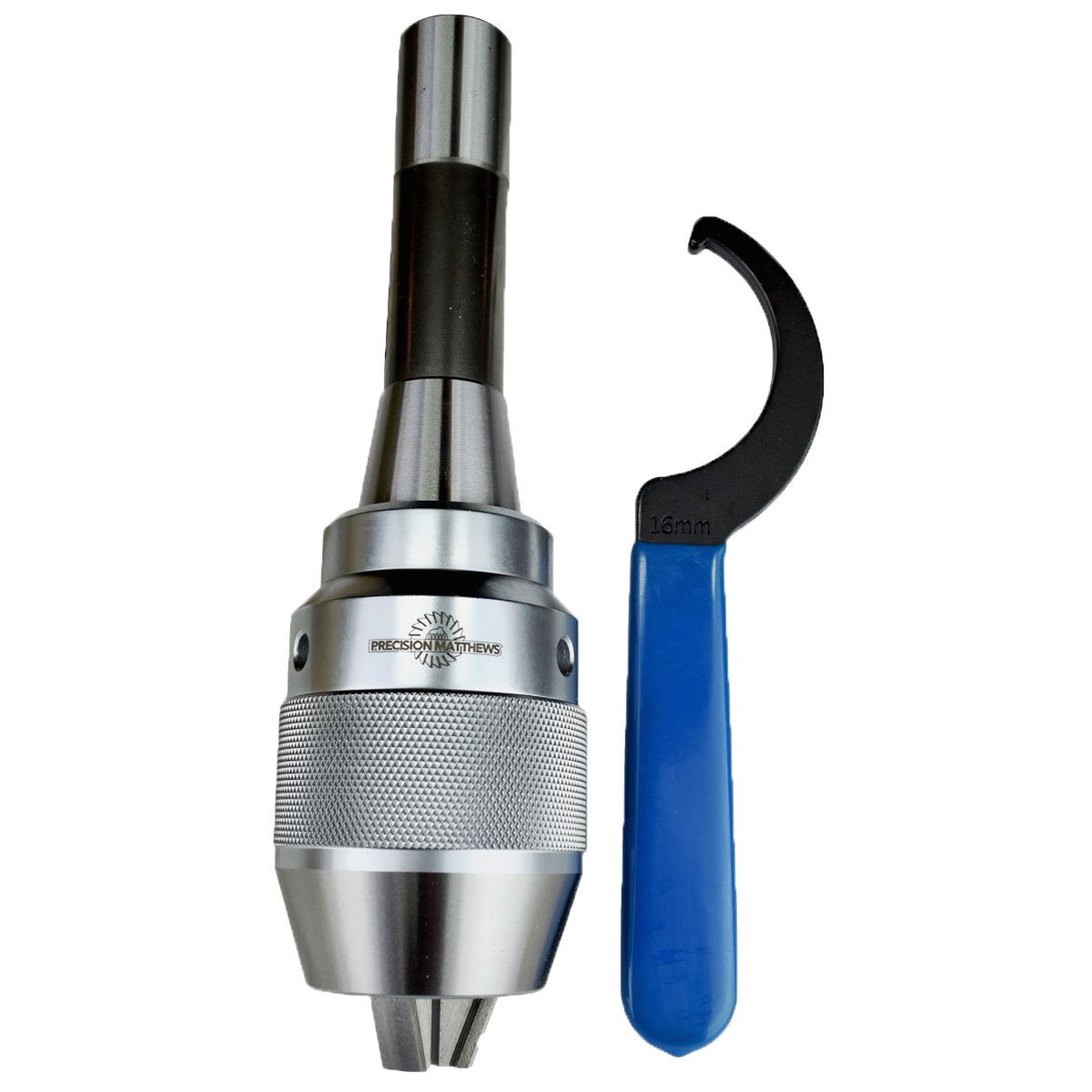 1/8-5/8 Ultra Precision Keyless Drill Chuck R8 — Precision Matthews ...