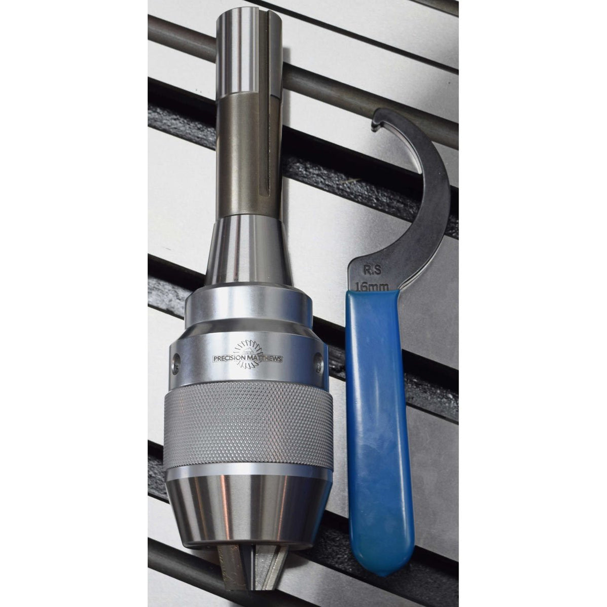 1/8-5/8 Ultra Precision Keyless Drill Chuck R8 — Precision Matthews ...